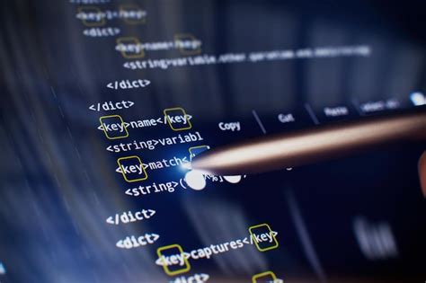 Premium Photo Software Developer Programming Code Abstract Computer