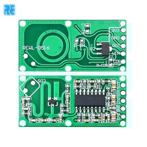 RCWL Microwave Radar Sensor With IC Rajiv Electronics