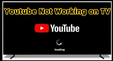 How To Fix Youtube Not Working On Smart Tv