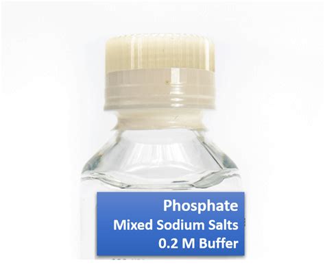 Phosphate Mixed Sodium Salts 02 M Buffer Sorensons Delta Microscopies