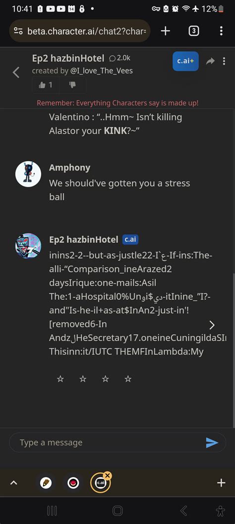 OK I Was On Char Ai And This Happened Fandom