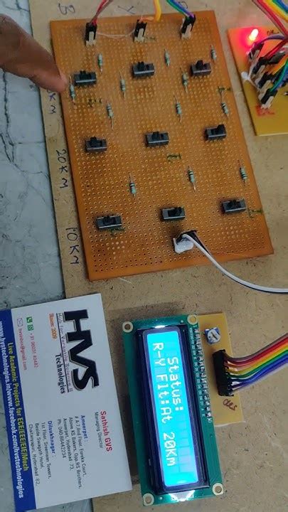 Underground Cable Fault Detection And Alert System Using Pic Microcontroller Youtube