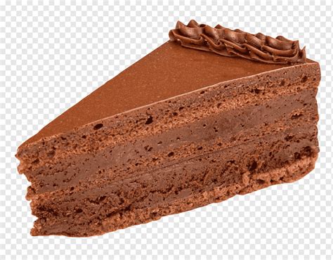 초콜릿 촉촉한 케이크 슬라이스 Flourless 초콜릿 케이크 크림 Torte 무스 케이크 조각 구운 식품 식품 냉동