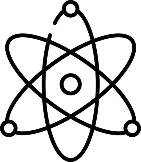 Flask Outline Vector Illustration Premium Vector