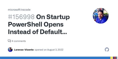 On Startup PowerShell Opens Instead Of Default Terminal WSL2 Issue