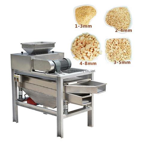 Hazelnut Dicing Walnut Crusher Pistachio Crushing Almonds Cutter Peanut Chopping Machine China