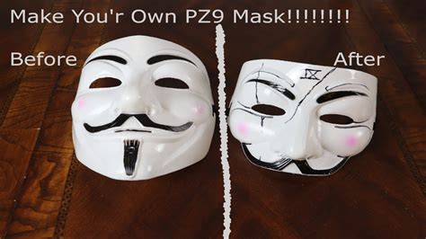 How To Make A Pz9 Mask Tutorial Youtube