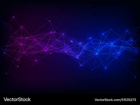 Wave Lines Flowing Dynamic Artificial Royalty Free Vector