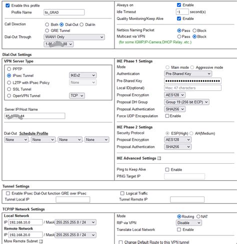 IPSec VPN To Draytek Do Not Reconnect Randomly Discussions Sophos Firewall Sophos