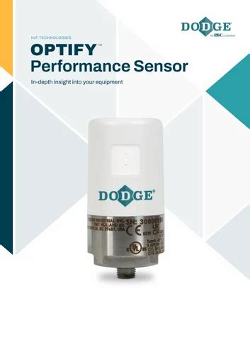 Dodge Optify Sensor In Kothrud Pune Dodge Industrial India Private