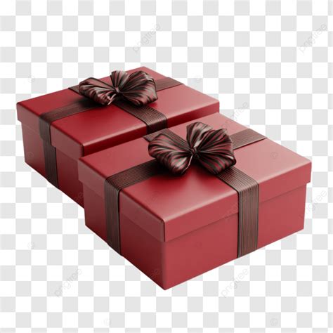 리본이 달린 빨간색 상자 한 쌍 빨간 상자 활 축제 포장 Png 일러스트 및 이미지 에 대한 무료 다운로드 Pngtree