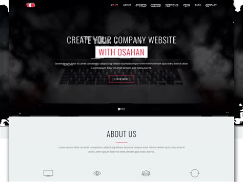 Osahan Business Bootstrap Responsive Website Template Webartinfo