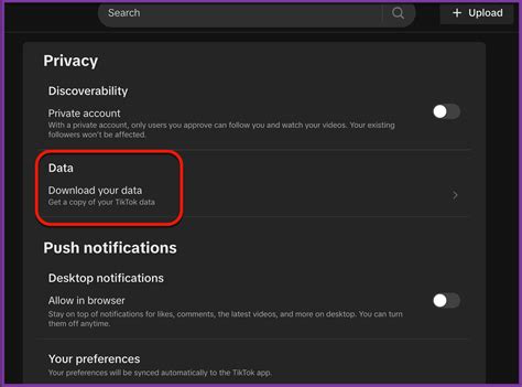 How To Request Your Data From Tiktok