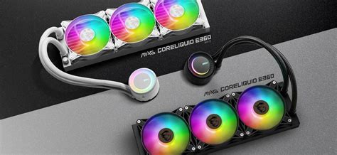 Msi Launches Mag Coreliquid E Liquid Cpu Coolers In Mm And Mm Formats Club