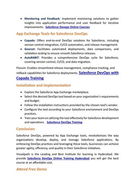 Ppt Salesforce Devops Online Training Hyderabad Salesforce Devops With Copado Training