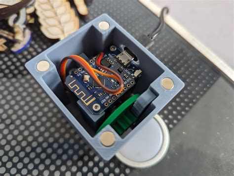 Buttonbot Button Pushing Bot By Rexstuff Download Free Stl Model
