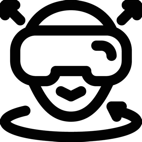 Head Tracking Motion Tracking Motion Detection Outline Icon 59910109