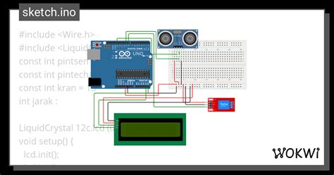 Kran Wudhu Wokwi Esp32 Stm32 Arduino Simulator