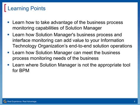 Sap Solution Manager Business Process Monitoring Of A Sap Crm Solution