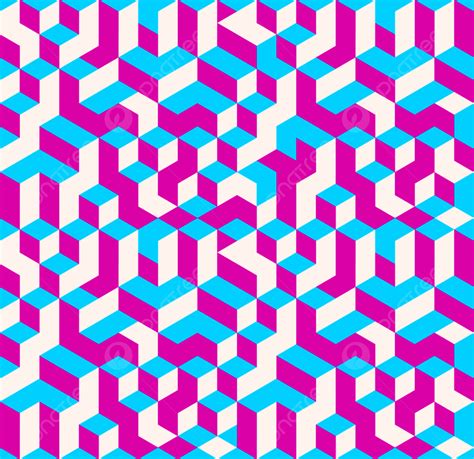 Isometric Cube Vector Hd PNG Images Vector Illustration Of Isometric Cubes Seamless Pattern