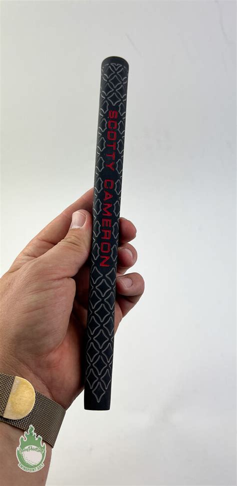 Used Golf Pride Scotty Cameron Black And Red Pistolini Plus Textured