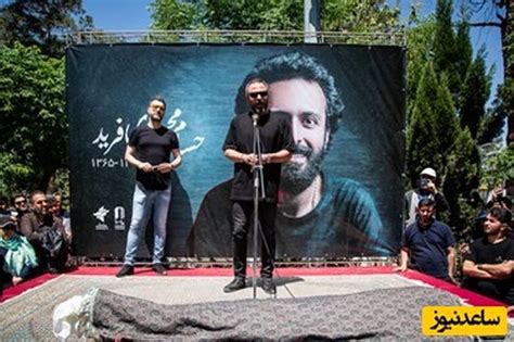 چهره غمزده علیرضا کمالی، احسان سریال لحظه گرگ و میش در مراسم تشییع حسام