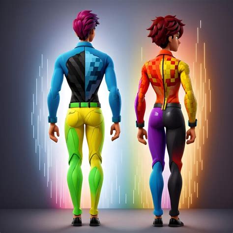 Premium Ai Image A Vibrant Cascade Of Colorful Binary Matrix Code Forming The Silhouette Of A