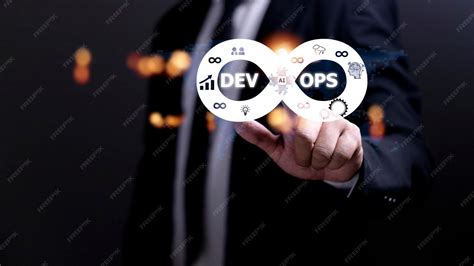 Premium Photo Devops Methodology Development Operations Agil Programming Technology Concept