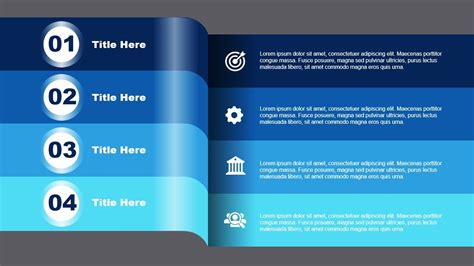 Create Curved Shape Rectangular Options Slide In PowerPoint YouTube