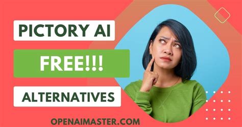 Pictory AI Free Alternative Open AI Master