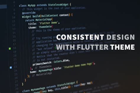 github foxanna flutter theme workshop consistent design with