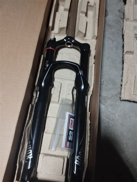Forcella Mtb 26 Nuova Rockshox Reba Rl Esc120mm Ruota Sgancio Rapido Canotto 1 18 Compreso