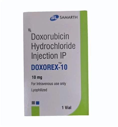Doxorubicin Hcl For Injection Lyophilized 10 Mg At ₹ 101 Vial