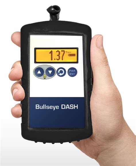 Bluetooth Capacitance Manometer Gauge Bullseye Dash Portable