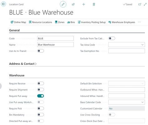 In Microsoft Dynamics 365 Business Central Inventory And Warehouse Management How Do I