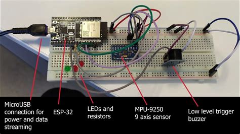 Fall Detection With Esp 32 And Mpu 9250 Youtube