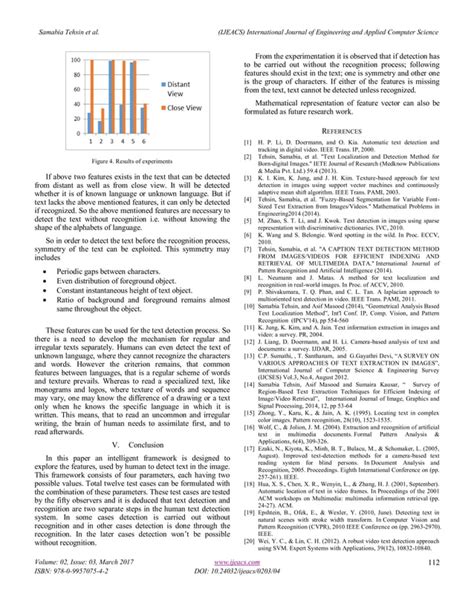 anatomical survey based feature vector for text pattern detection pdf
