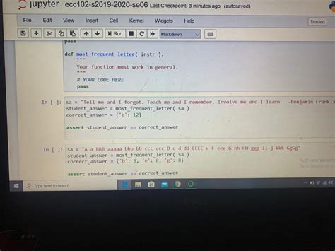 Solved Jupyter Ecc102 52019 2020 Se06 Last Checkpoint 3