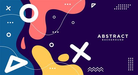 Abstract Colorful Purple With Geometric Shape Combination Background Design 11720763 Vector Art