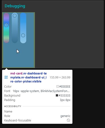 Dashboard Layout Problems · Issue 2 · Christian Menode Red Contrib Ui Iro Color Picker · Github