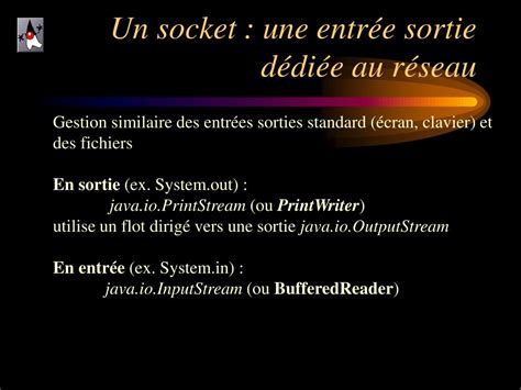 Ppt Programmation Réseaux Illustration Les Sockets En Java Powerpoint Presentation Id1935918