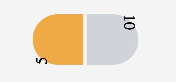 Html Using Css How So I Create A Pill Shape Which Is Circular On One