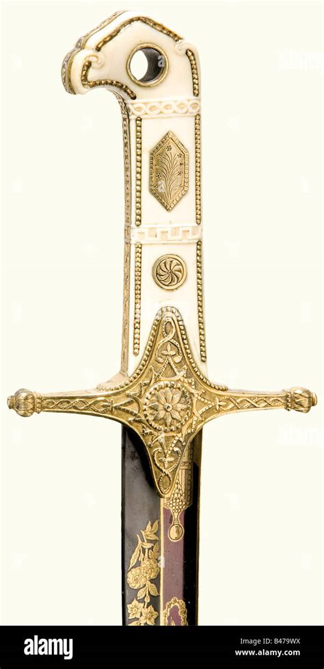 A magnificent karabela with ivory grip, Stroblberger Royal Arms Factory ...