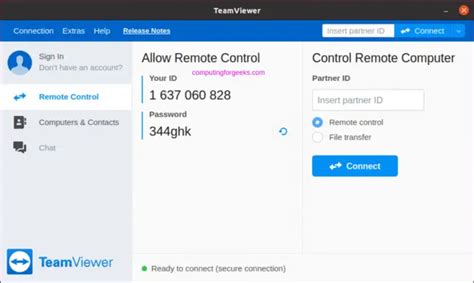 How To Install TeamViewer On Ubuntu ComputingForGeeks