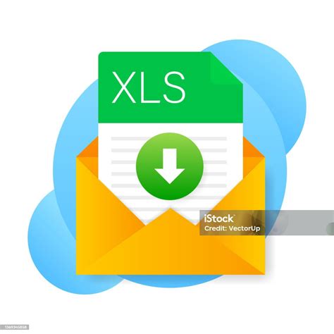 Xls 파일 아이콘입니다 스프레드시트 문서 유형입니다 현대 평면 디자인 그래픽 일러스트 벡터 Xls 아이콘 교환에 대한 스톡 벡터 아트 및 기타 이미지 Istock