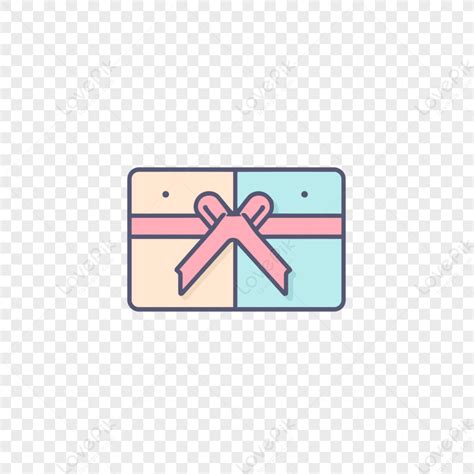 파란색과 분홍색 리본이 달린 활이 있는 선물 상자 그림 벡터욱스ui Png 일러스트 무료 다운로드 Lovepik