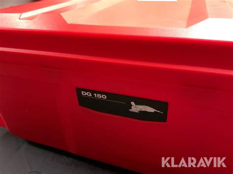 Slipmaskin För Betong Hilti Dg150 Malmö Klaravik Auktioner