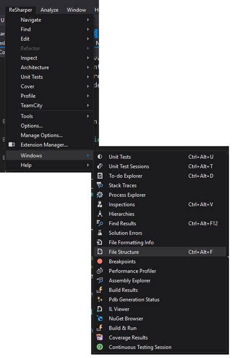 C How To Manually Rearrange Methods In A Class With Vsresharper
