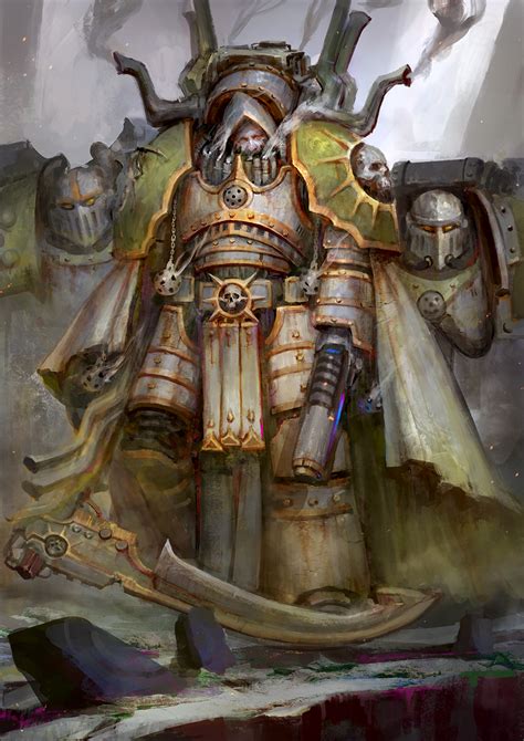 Pre Heresy Mortarion Chaos Space Marine Chaos Wh 40000