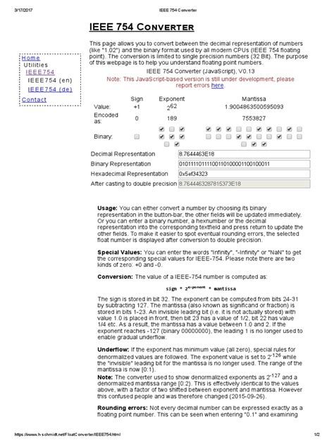 ieee 754 converter pdf theoretical computer science mathematical